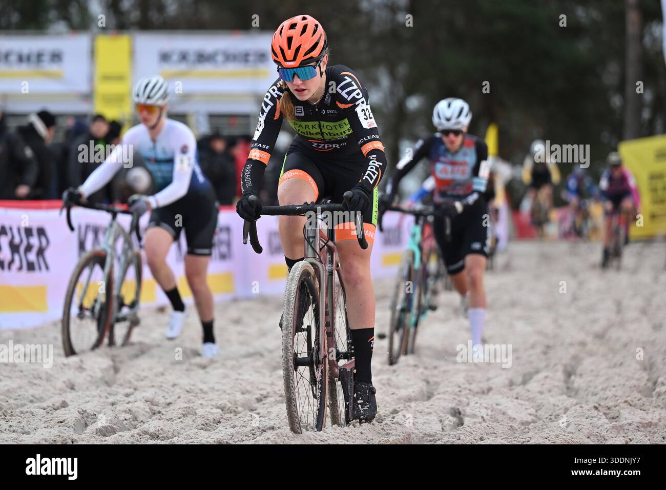 Dutch Sara Sonnemans pictured in action during the women's elite race ...