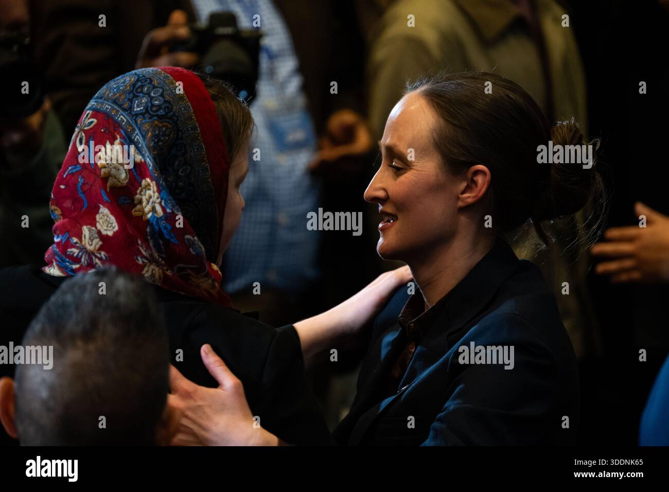 Seattle, USA. 2nd Jan, 2026. Mayor Katie Wilson is sworn in at City ...