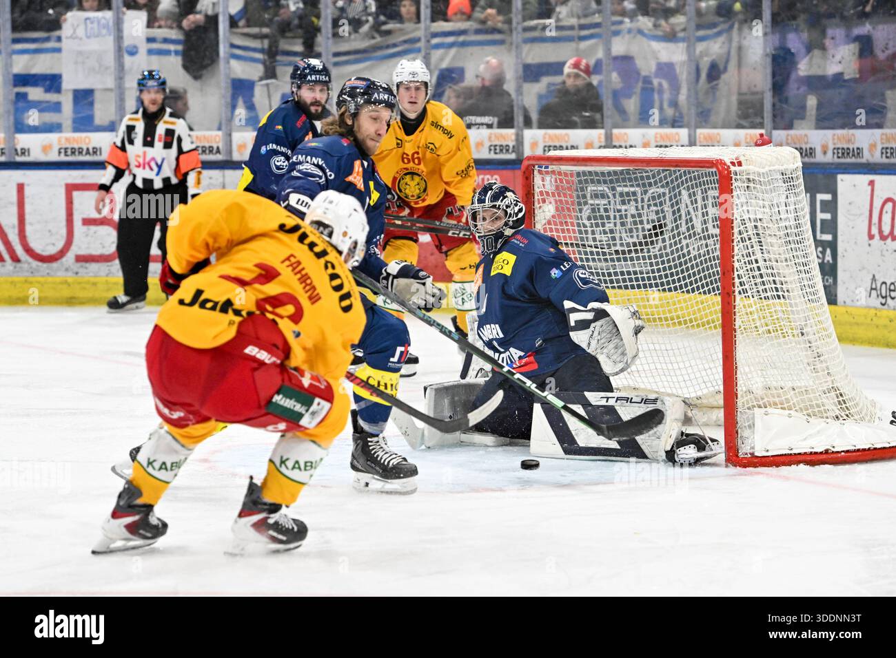 02/01/2026, Ambri, Gottardo Arena, NL: HC Ambri-Piotta - SCL Tigers ...