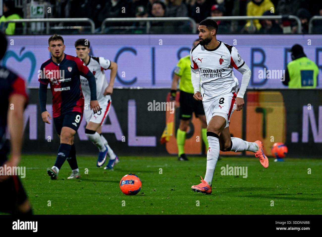 AC Milan's Ruben Loftus-Cheek in action during the Serie A soccer match ...