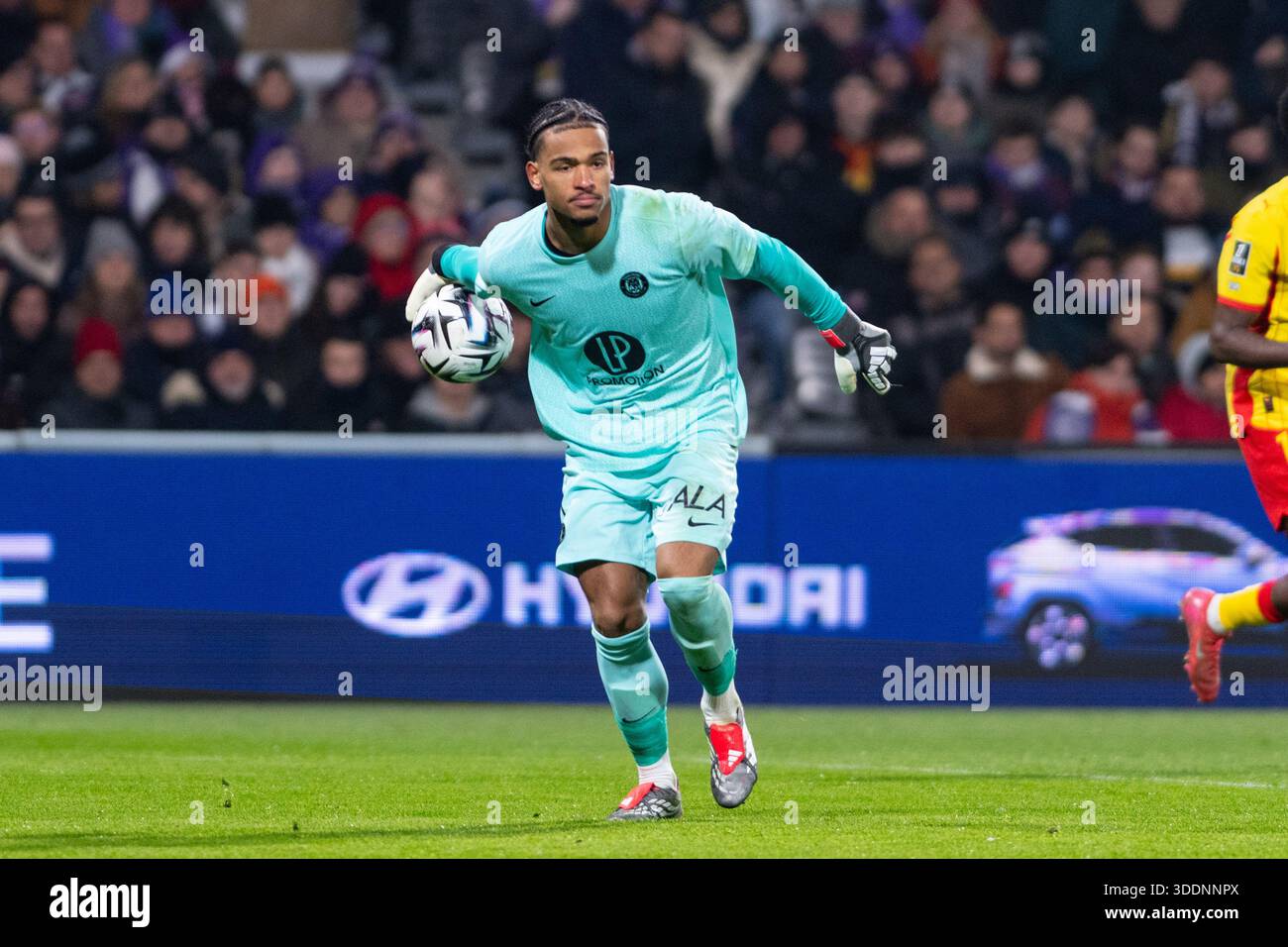 Guillaume Restes of Toulouse during the French championship Ligue 1 ...