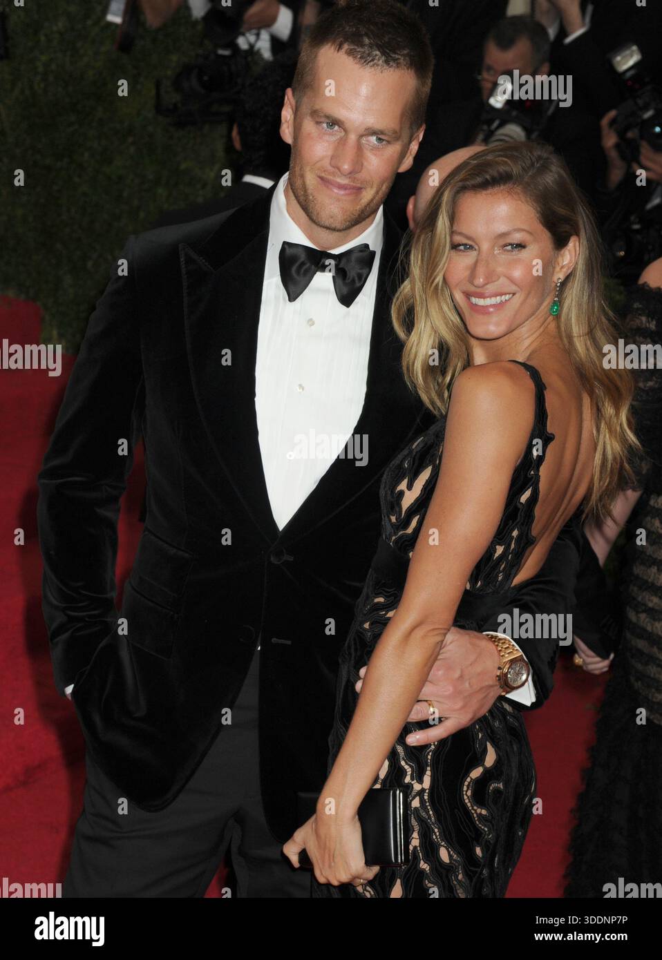 NEW YORK, NY - MAY 05: Tom Brady Gisele Bundchen attends the 'Charles ...