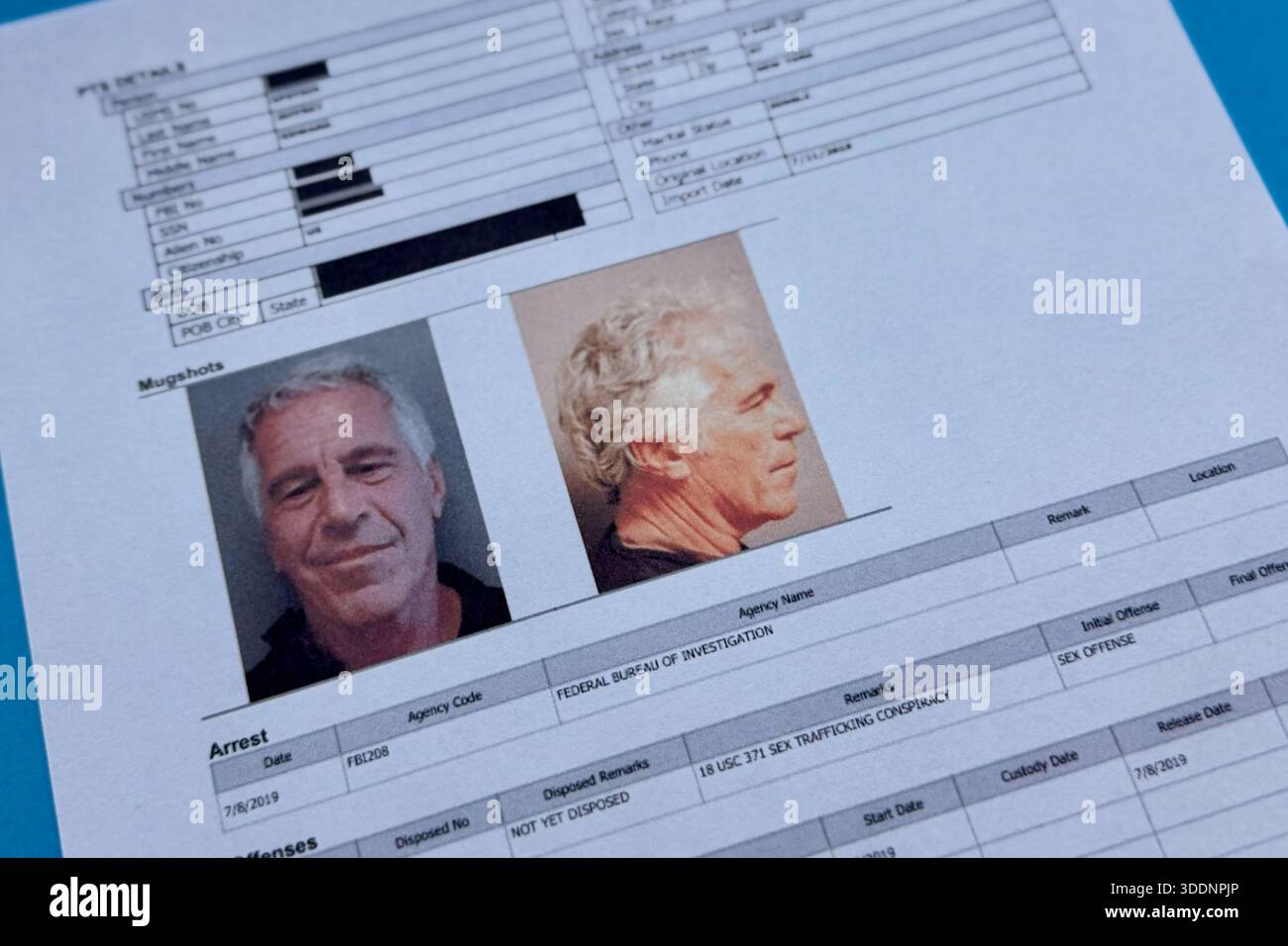 Documents that were included in the U.S. Department of Justice release ...