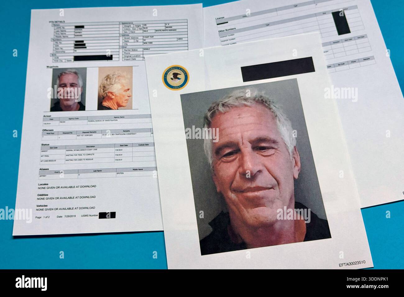 Documents that were included in the U.S. Department of Justice release ...