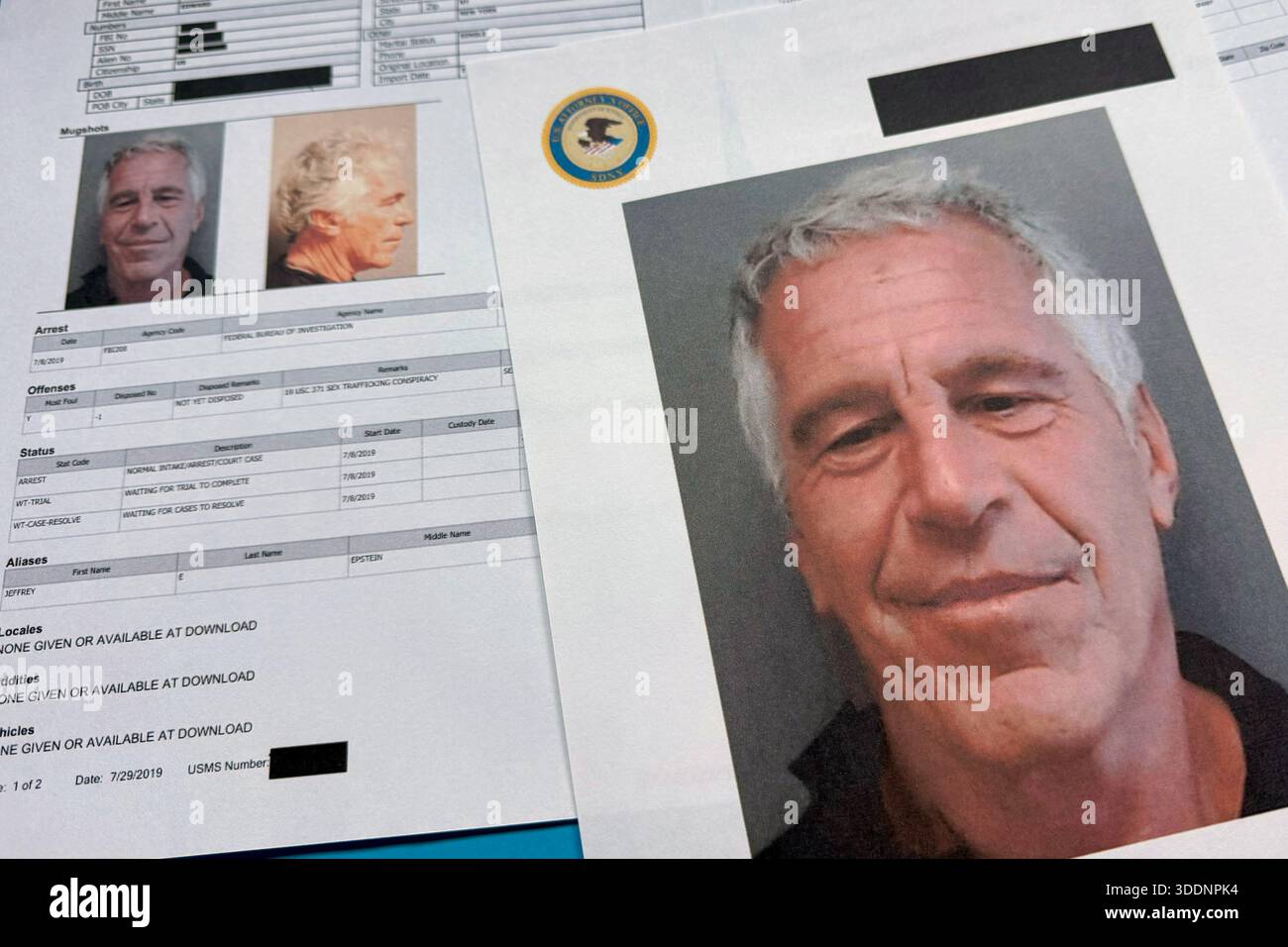 Documents that were included in the U.S. Department of Justice release ...