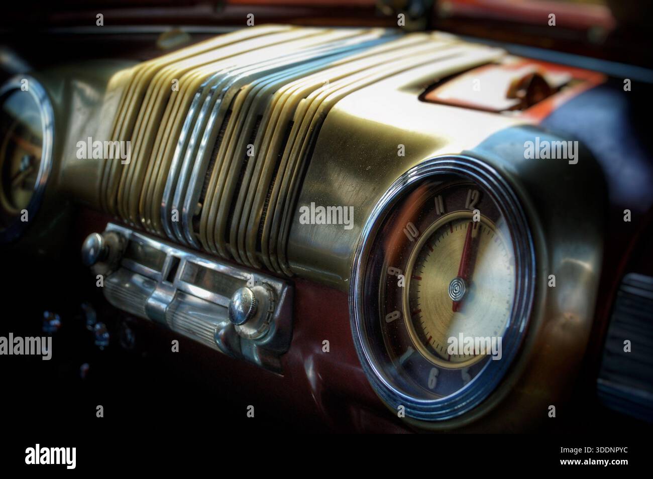 Retro dashboard layout hi-res stock photography and images - Alamy