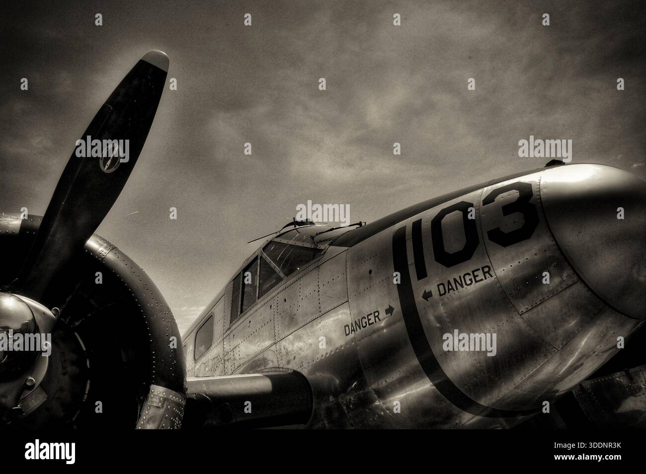 Vintage photo of an american aircraft hi-res stock photography and ...