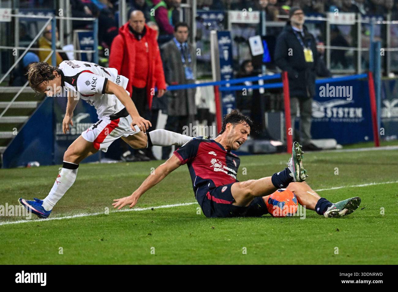 Luca Mazzitelli of Cagliari Calcio during Cagliari Calcio vs AC Milan ...
