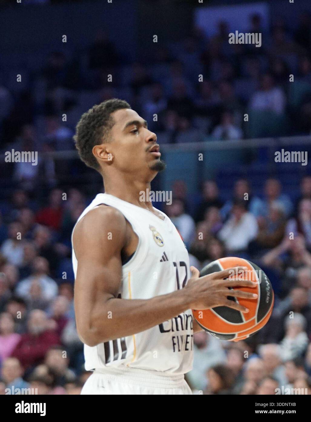 Euroleague Basketball match Real Madrid vs Dubai Basketball at Movistar ...