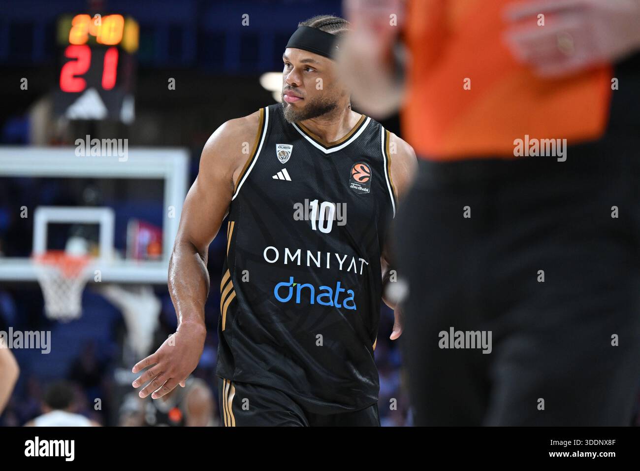 Justin Anderson of Dubai Basketball during the Turkish Airlines ...