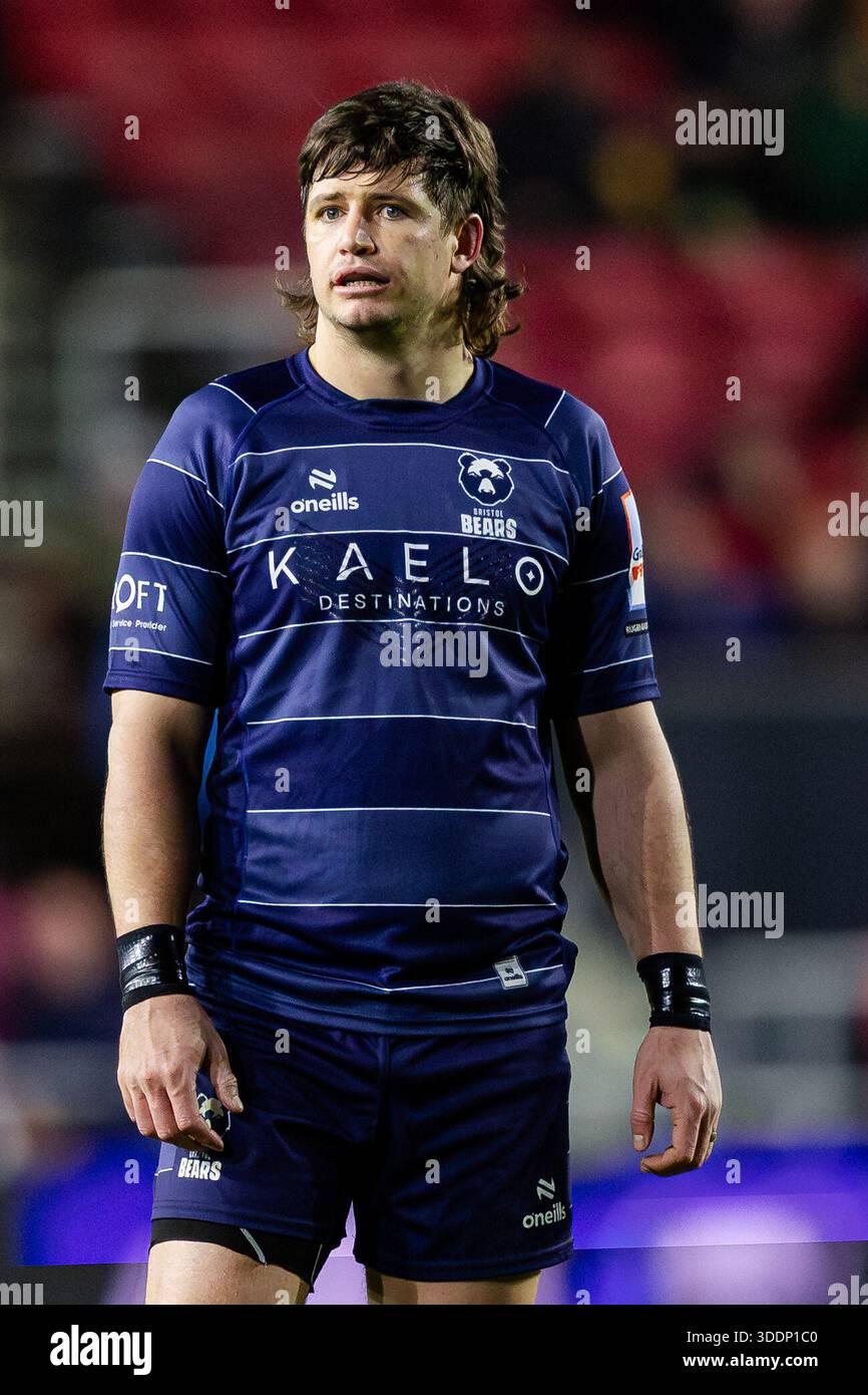 Bristol, England, UK, 2 January 2026. Benhard Janse van Rensberg of ...