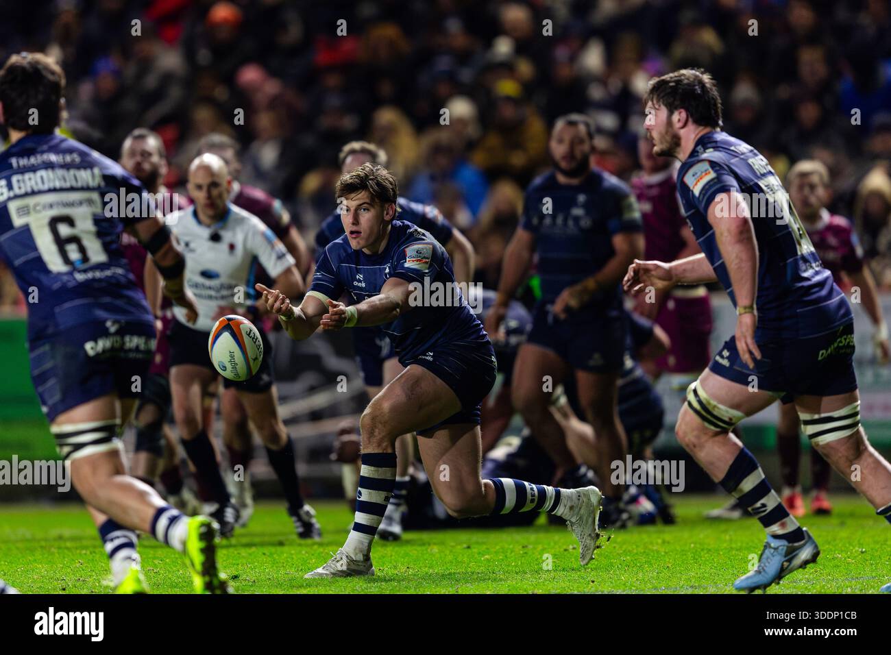 Bristol, England, UK, 2 January 2026. Tom Jordan of Bristol Bears ...