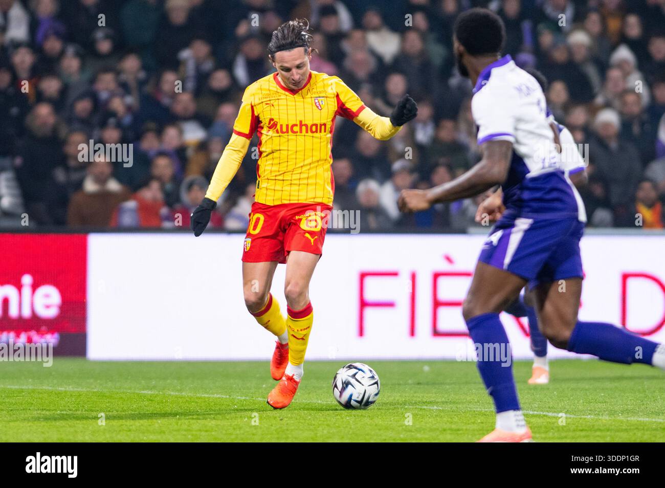 Florian Thauvin of Lens during the French championship Ligue 1 football ...