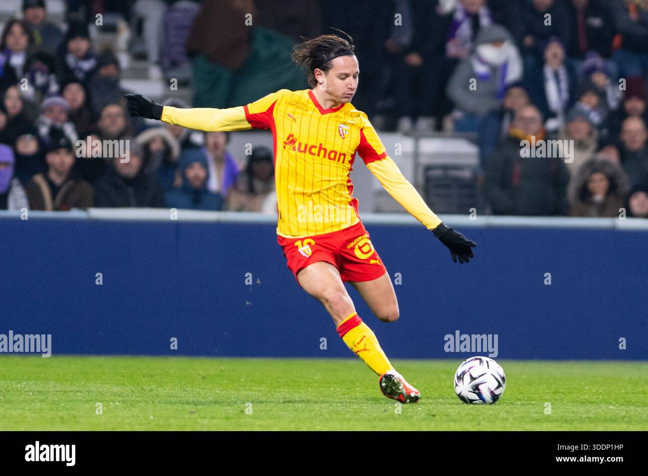 Florian Thauvin of Lens during the French championship Ligue 1 football ...