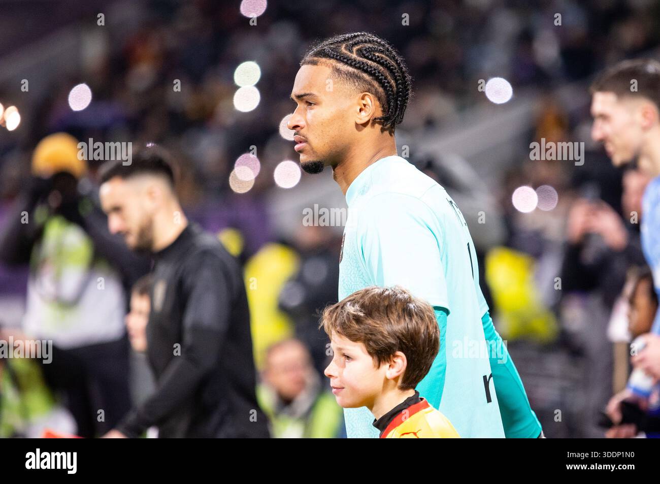 Guillaume Restes of Toulouse during the French championship Ligue 1 ...