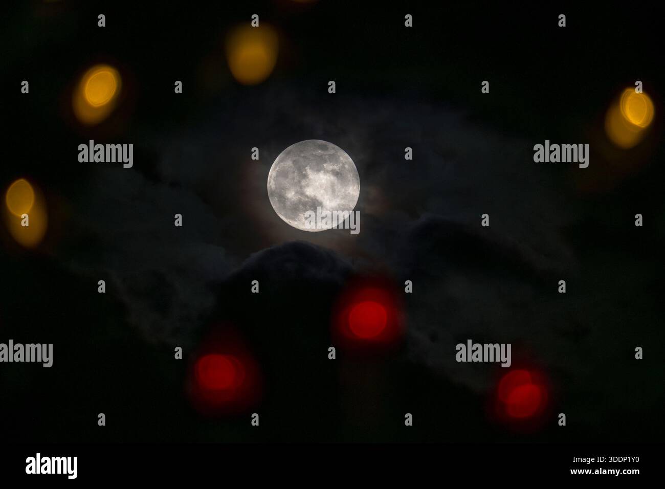 February full moon 2026 hi-res stock photography and images - Alamy