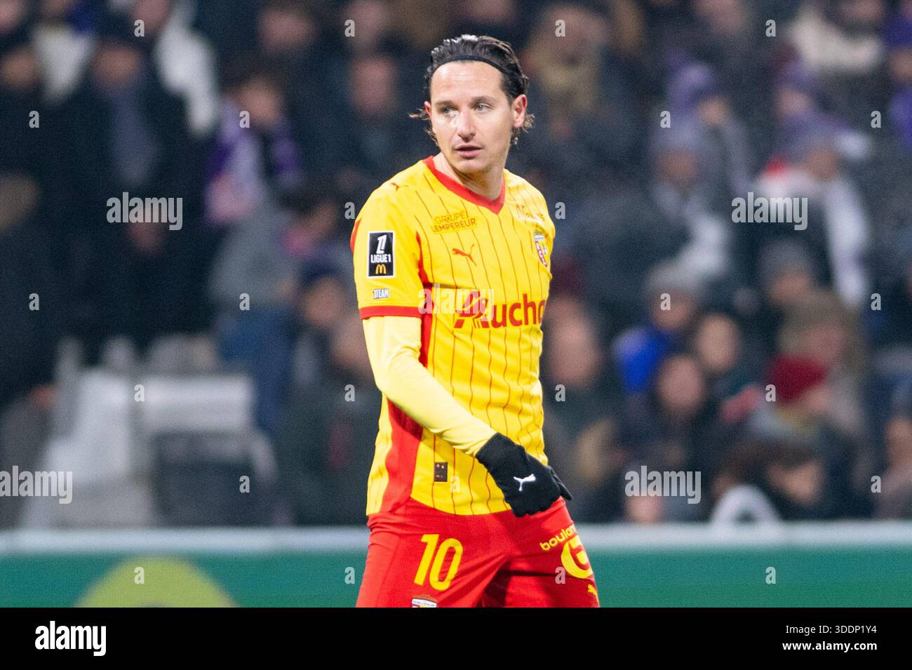 Florian Thauvin of Lens during the French championship Ligue 1 football ...