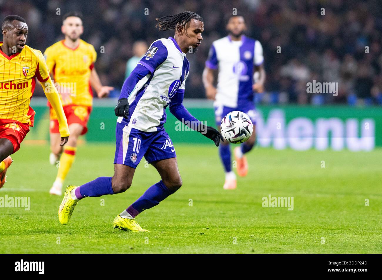 Yann Gboho of Toulouse during the French championship Ligue 1 football ...