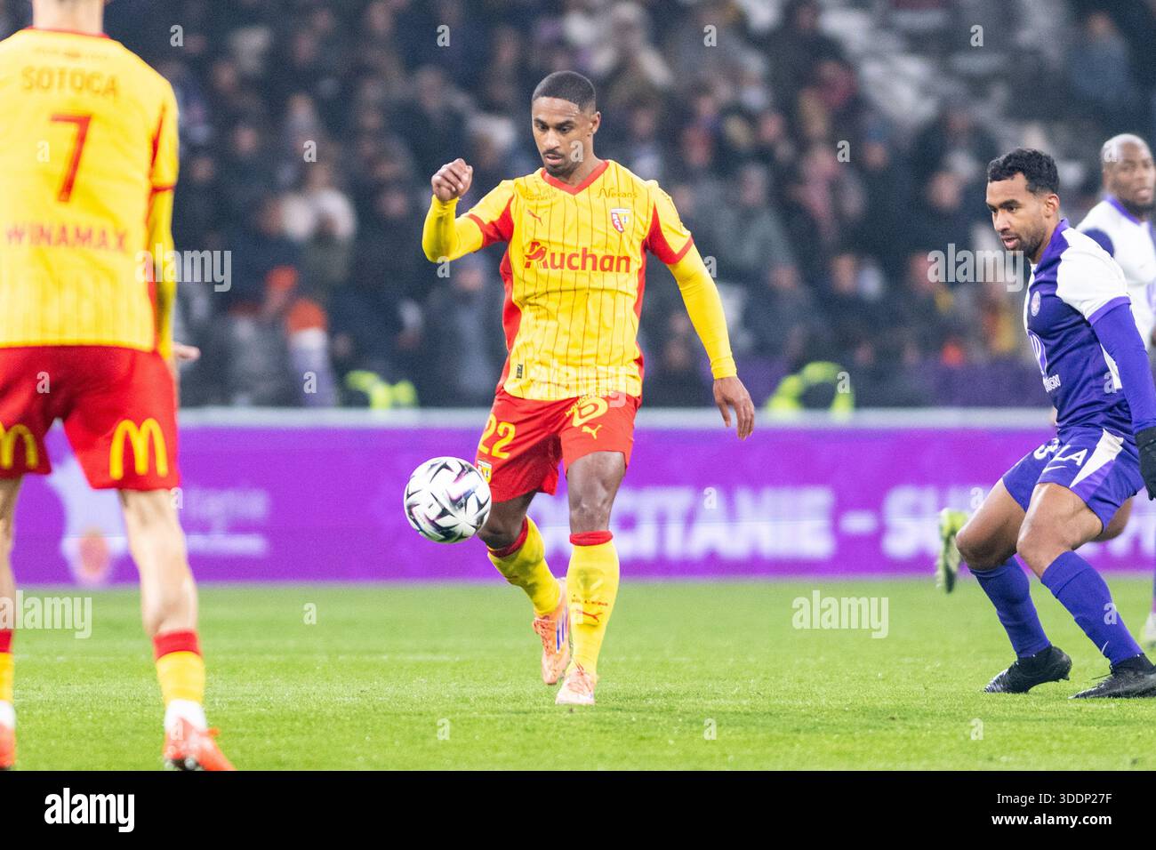 Wesley Said of Lens during the French championship Ligue 1 football ...