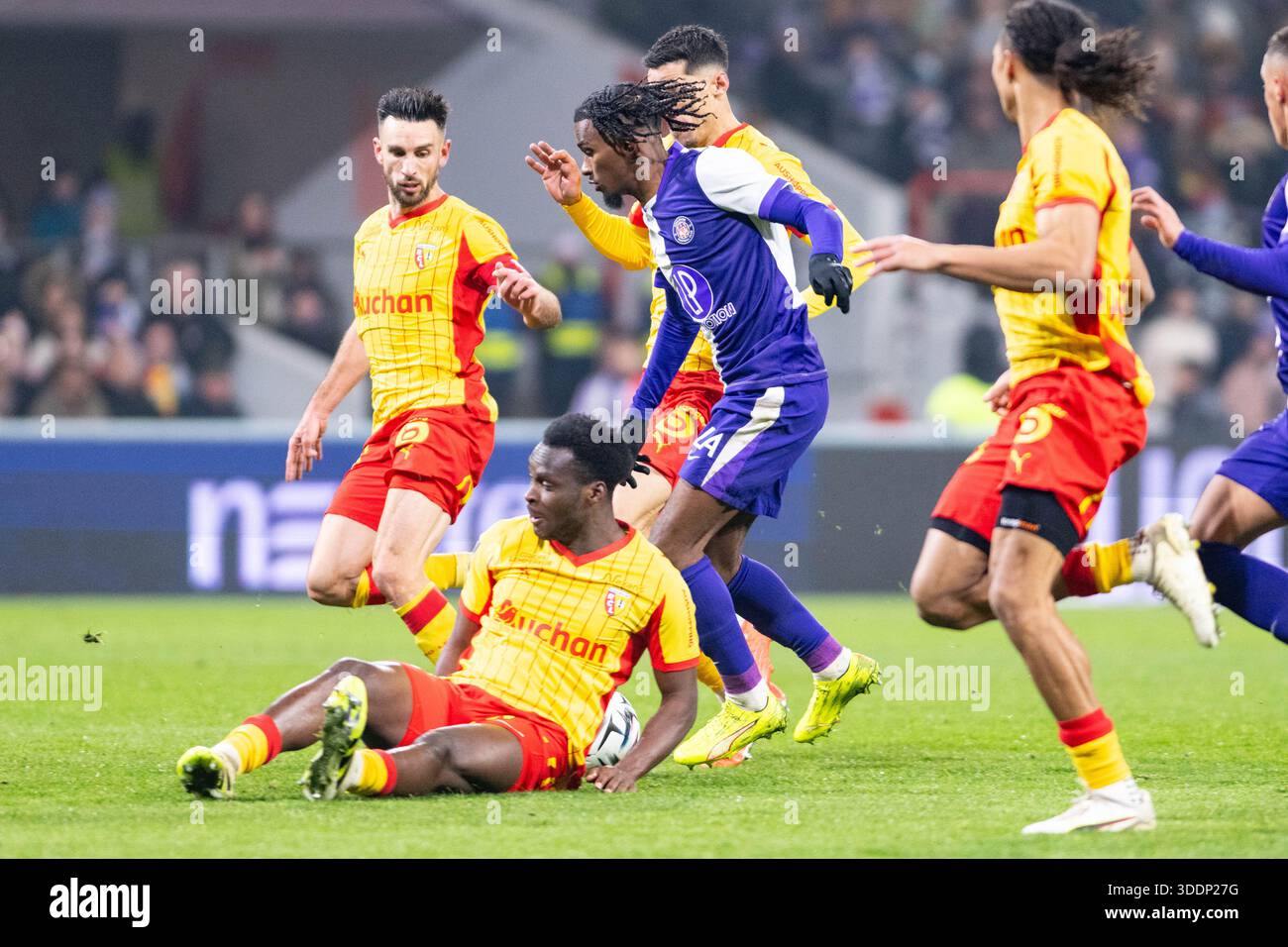 Yann Gboho of Toulouse during the French championship Ligue 1 football ...