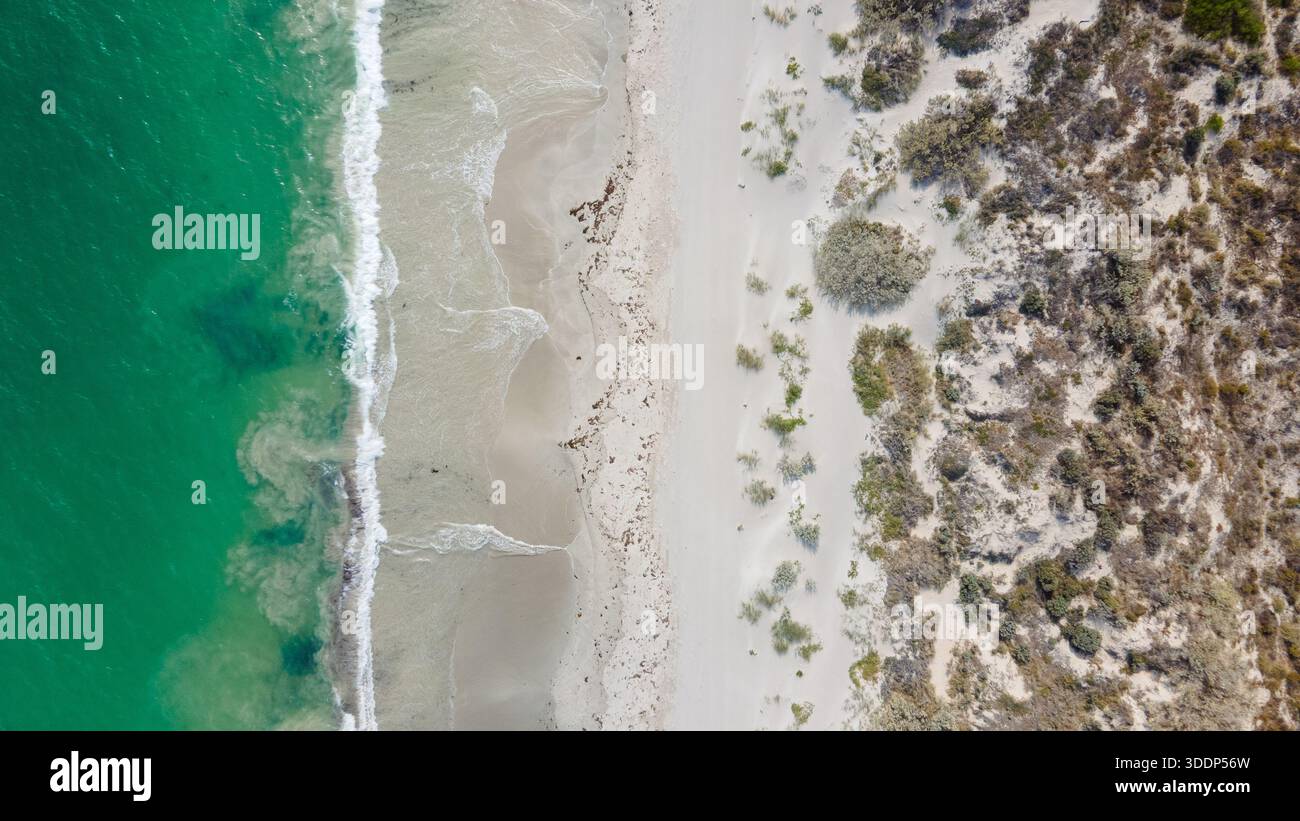 Aerial perspective showcases serene coastal hi-res stock photography ...