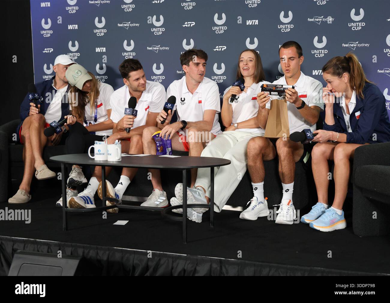 January 3, 2026, Sydney, New South Wales, Australia: Polish tennis ...