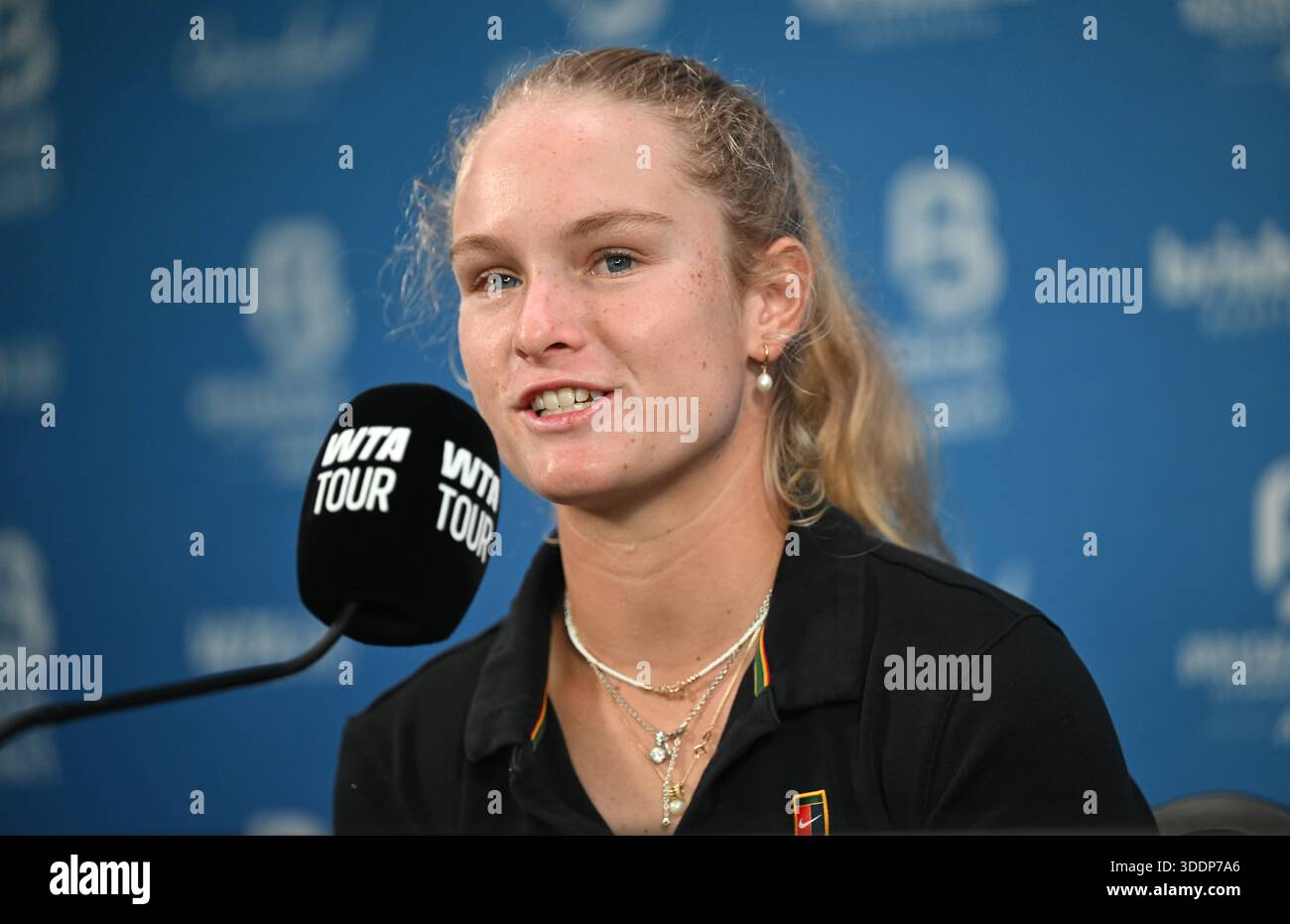 Australian Emerson Jones during a press conference ahead of the ...