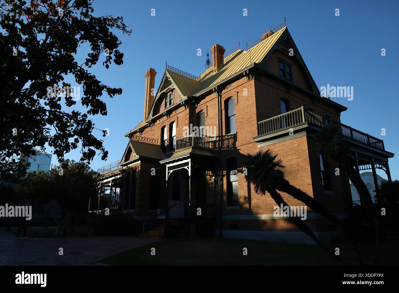 Rosson House, a 1895 Victorian house museum in Phoenix, Arizona is ...