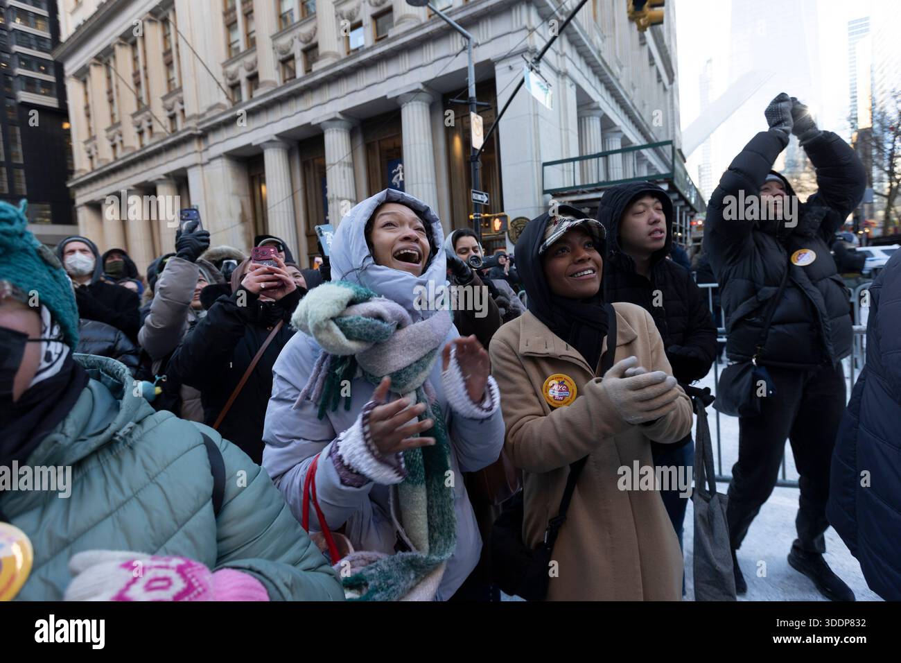 Visitors take part in the inaugural " Block Party" in Lower Manhattan ...