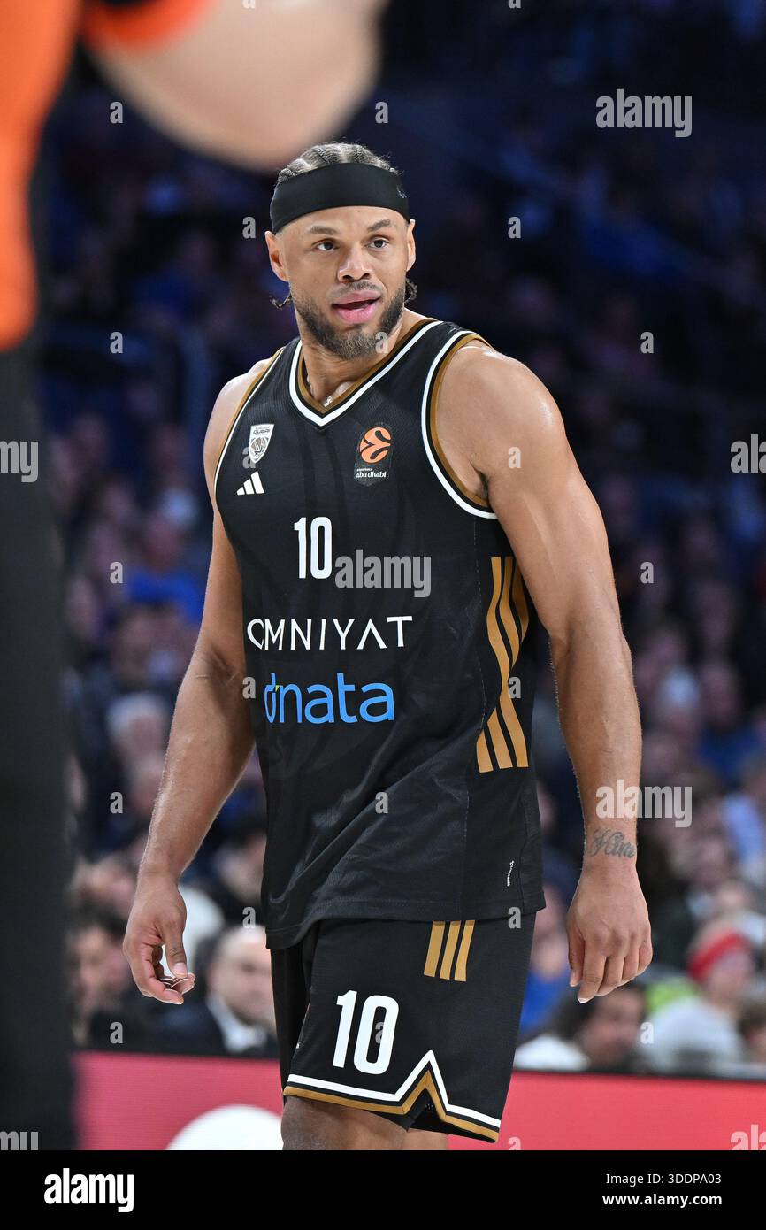 Justin Anderson of Dubai Basketball during the Turkish Airlines ...