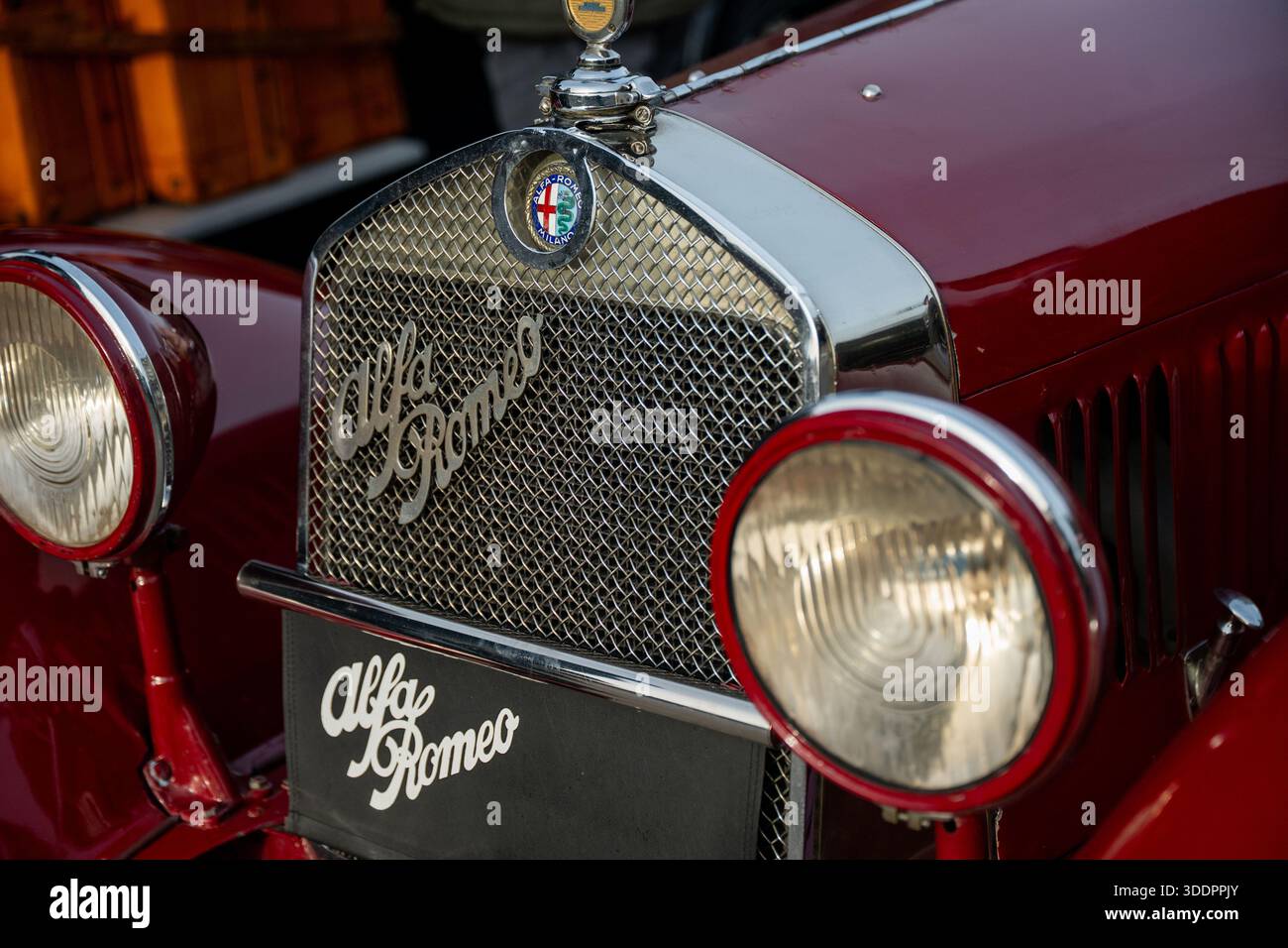 Classic cars gathered at the 2026 Brooklands Museum New Years Day event ...