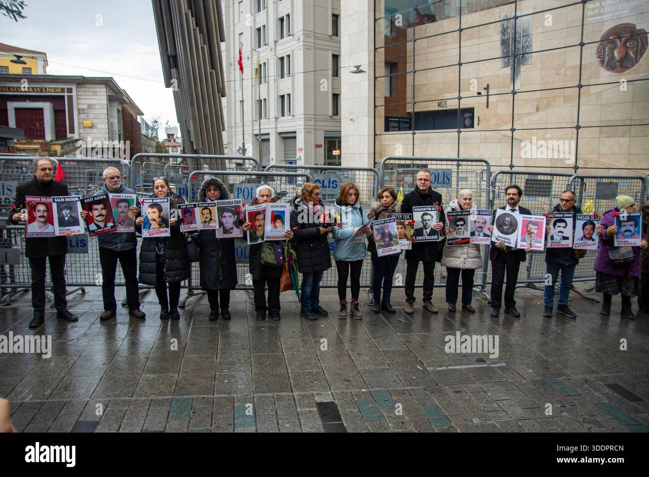 January 3, 2026, Istanbul, Istanbul, Turkey: Relatives of people who ...