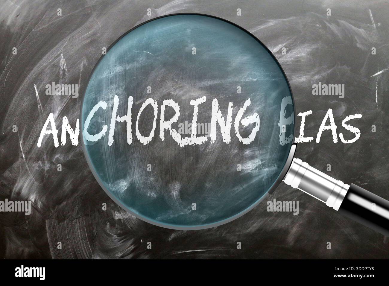 Anchoring bias learn hi-res stock photography and images - Alamy