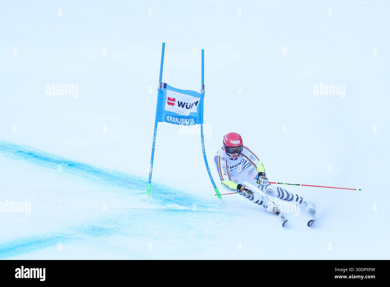 KRANJSKA GORA, SLOVENIA - JANUARY 3: Lena Duerr of Germany during the ...