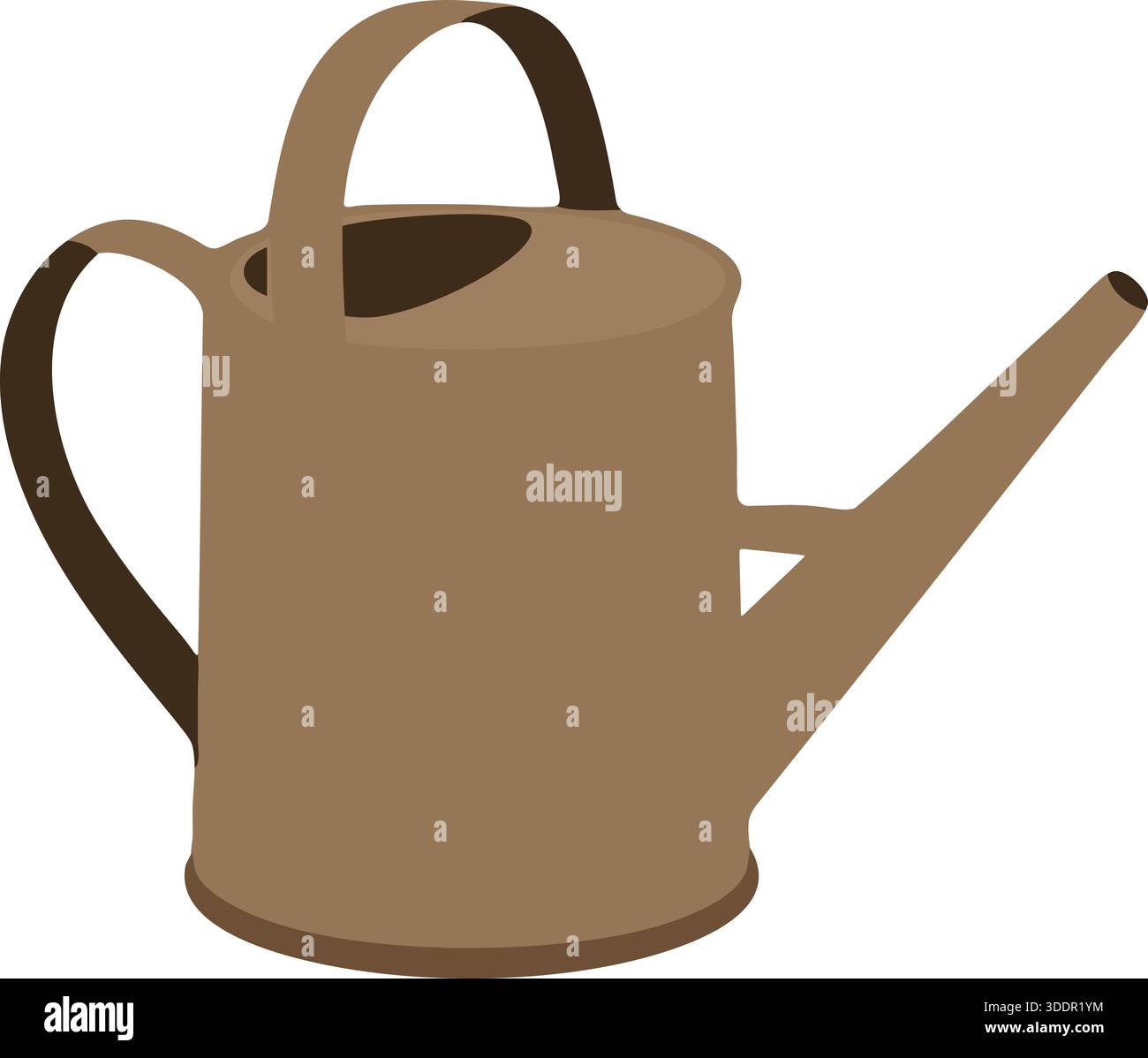 Plants watering can garden Stock Vector Images - Alamy