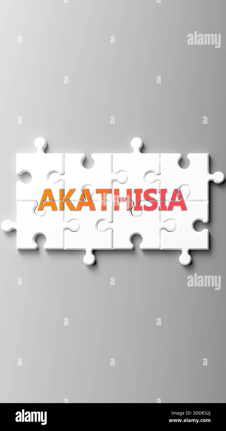 Akathisia as a complex subject hi-res stock photography and images - Alamy