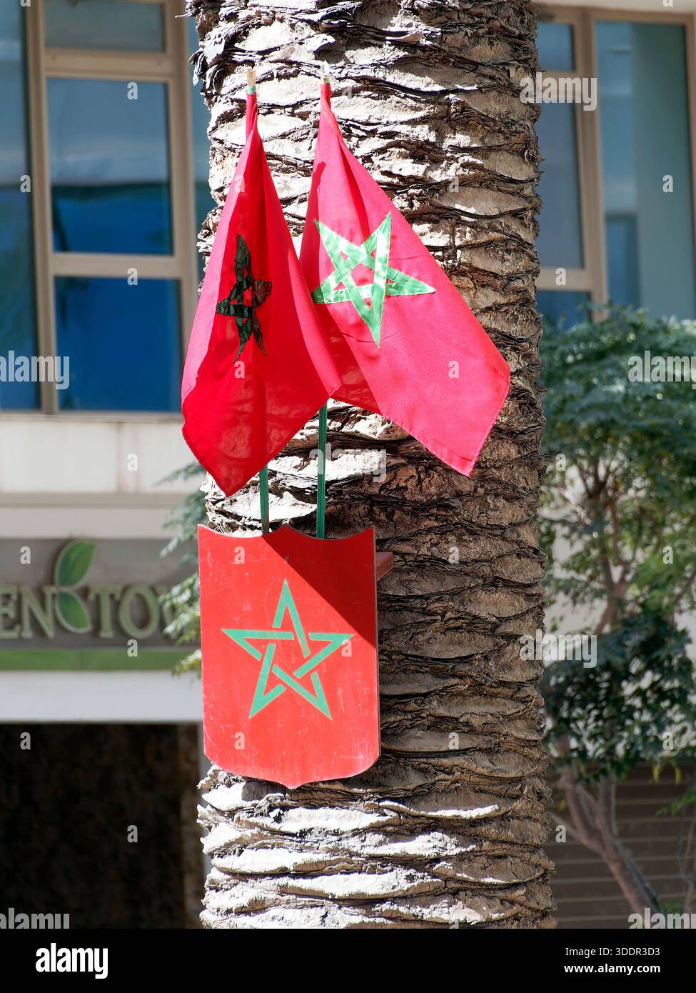 Flags casablanca kingdom morocco hi-res stock photography and images ...