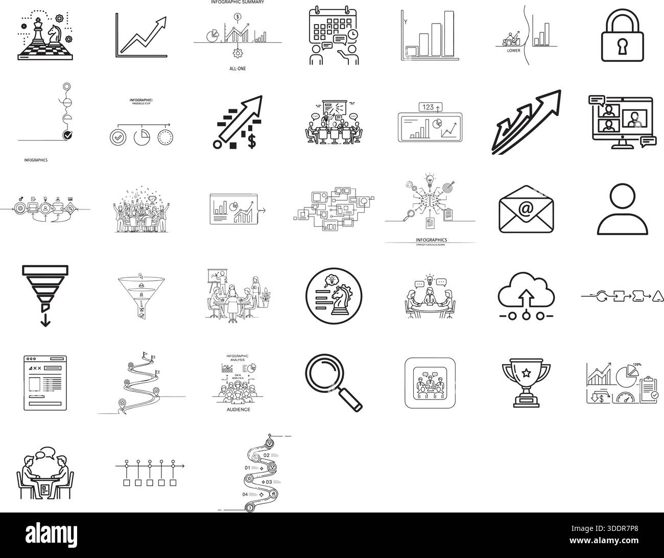 Digital productivity tools software Cut Out Stock Images & Pictures - Alamy