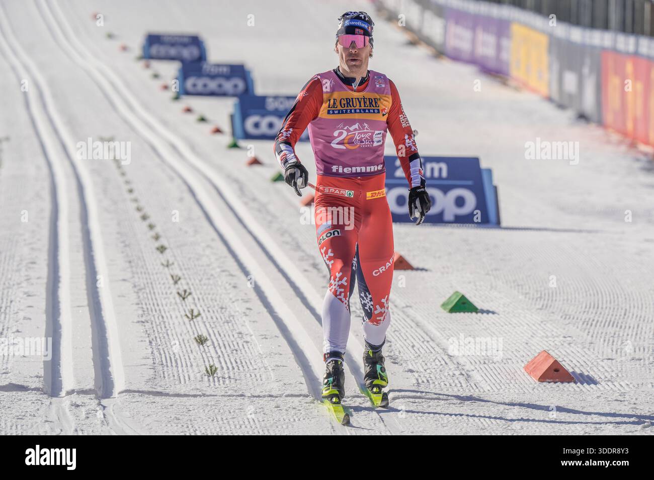 Toblach, Italy 20260103. Mattis Stenshagen during the classic sprint ...