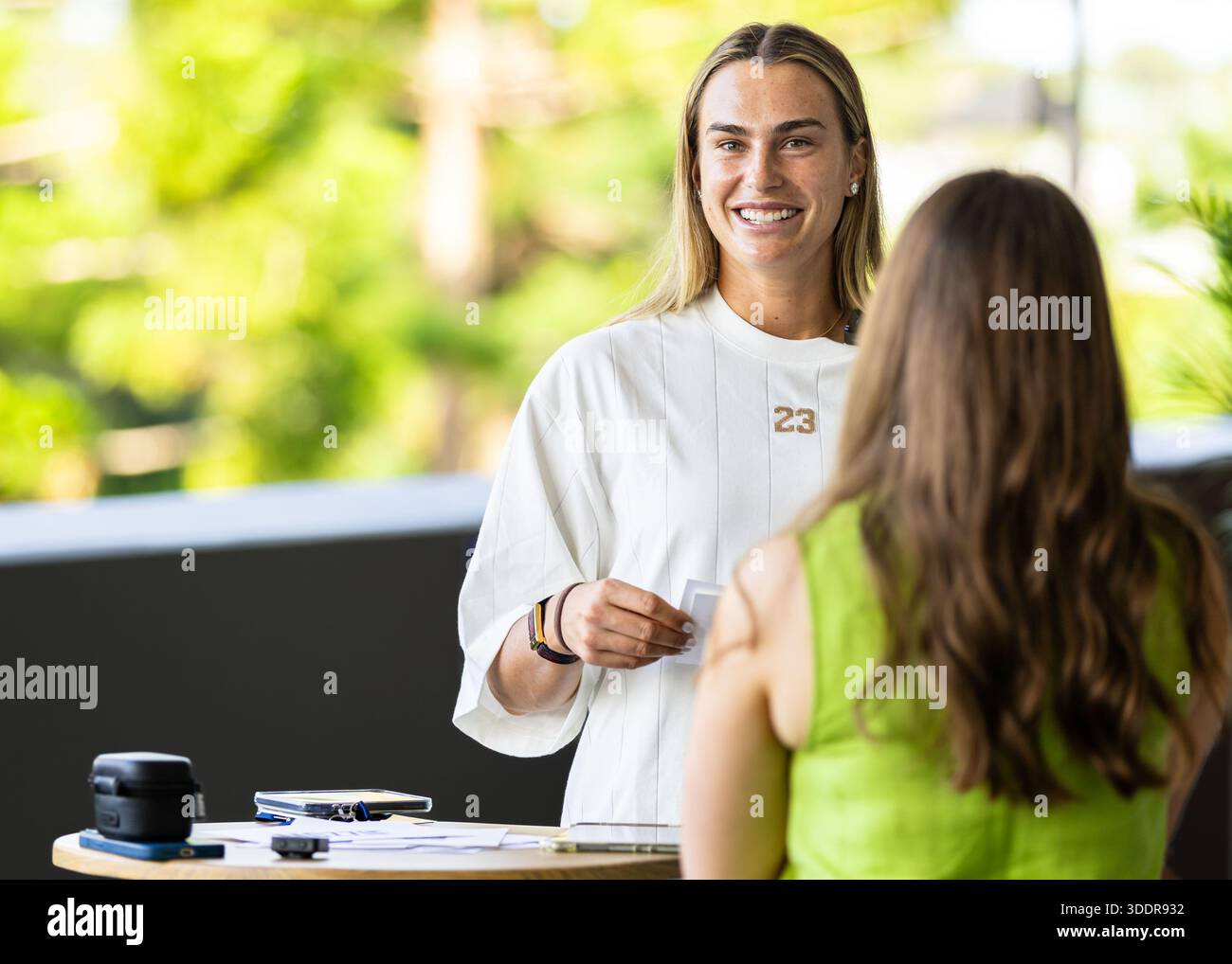 January 3, 2026, Brisbane, Qld, Australia: ARYNA SABALENKA of Belarus ...