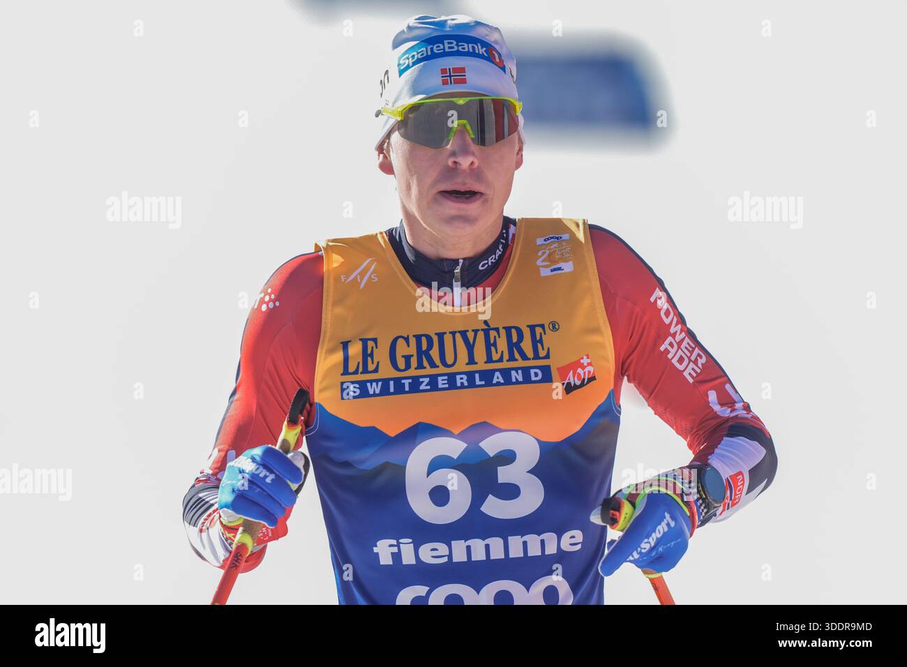 Toblach, Italy 20260103. Simen Hegstad Krueger during the classic ...