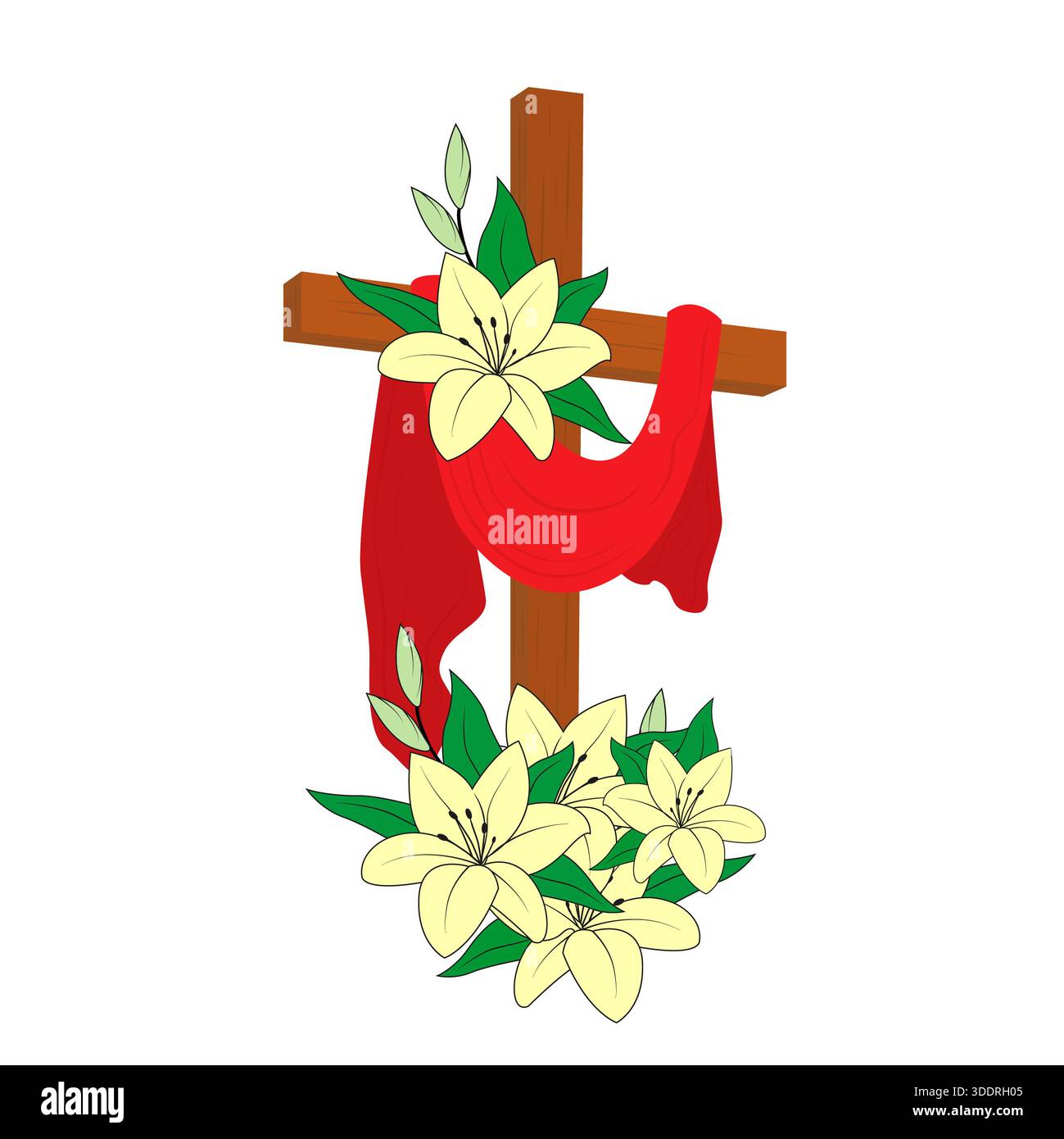 Good friday procession christ Cut Out Stock Images & Pictures - Alamy