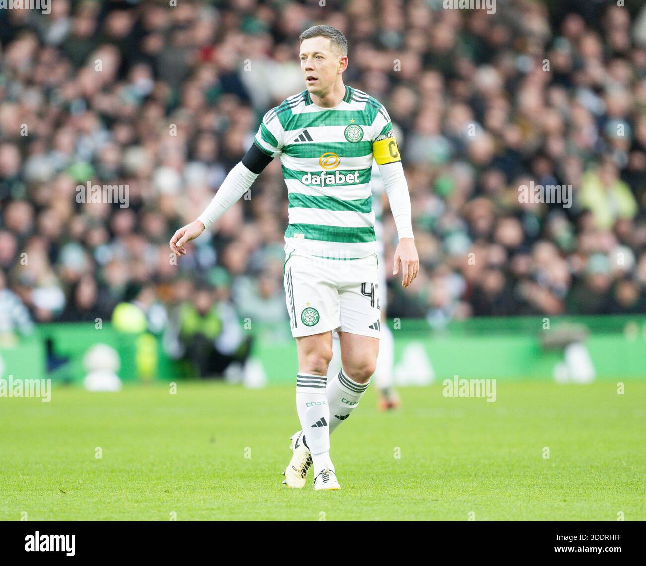 GLASGOW, SCOTLAND - JANUARY 03: Celtic’s Callum McGregor in action ...