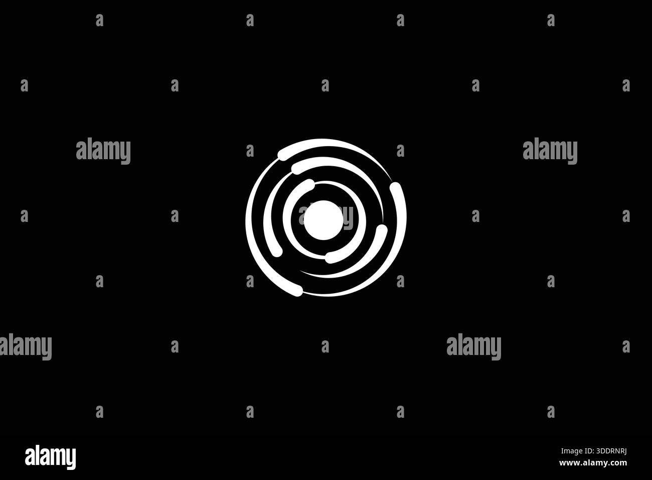 Circle shapes graphic background Stock Vector Images - Alamy