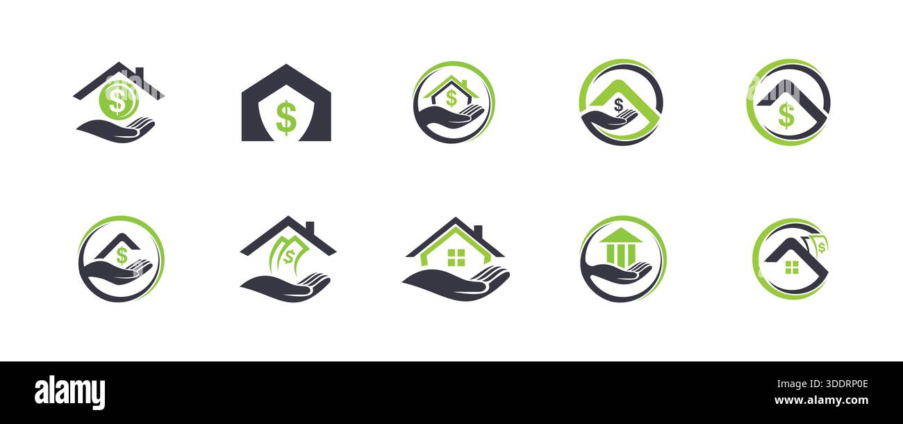 Loan services logo Stock Vector Images - Alamy