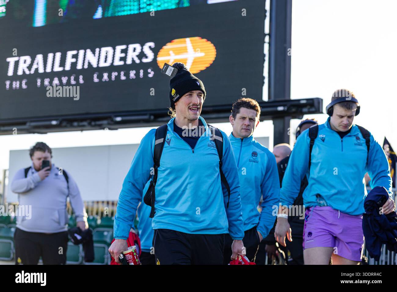 London, England, UK, 3 January 2026. Tiff Eden of Worcester Warriors ...