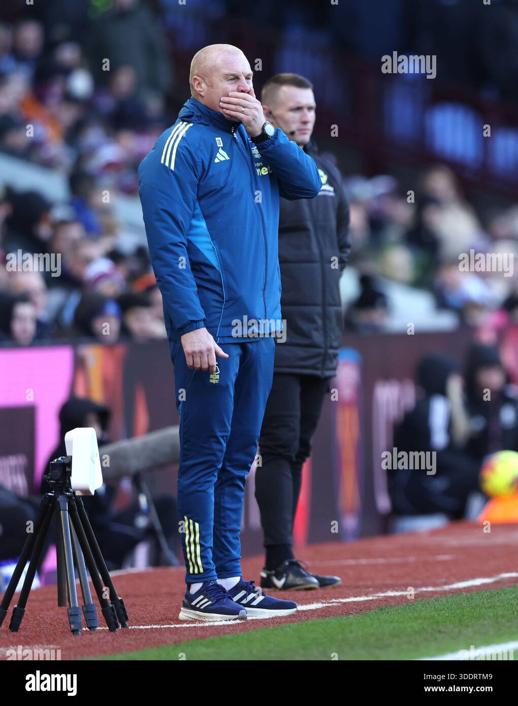 Sean Dyche (Head Coach Nottingham Forest) at the Aston Villa v ...
