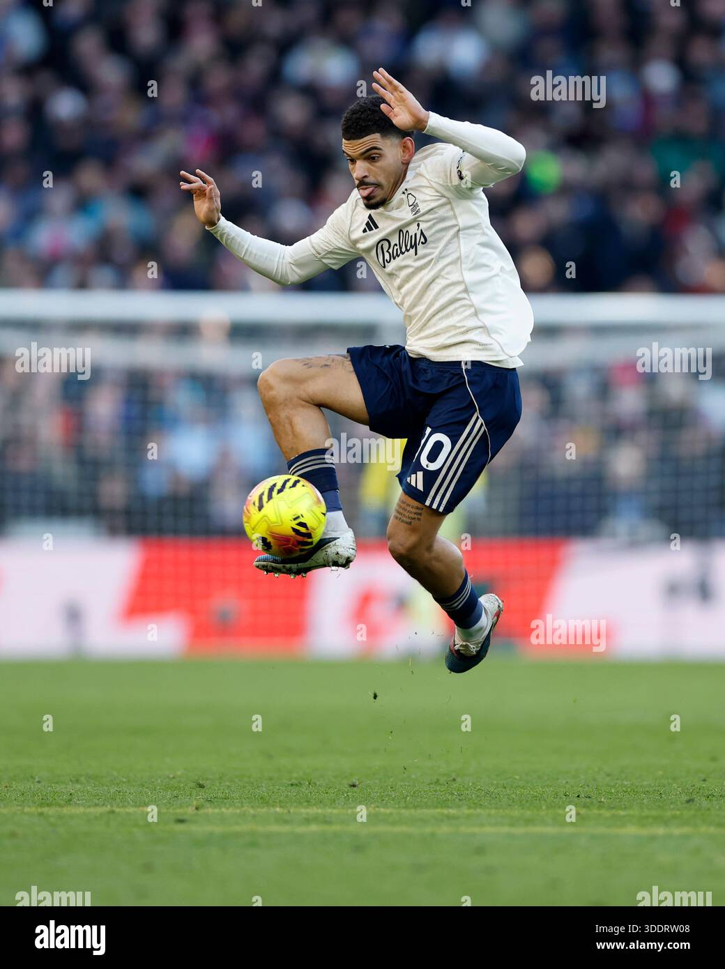 Nottingham Forest's Morgan Gibbs-White during the Premier League match ...