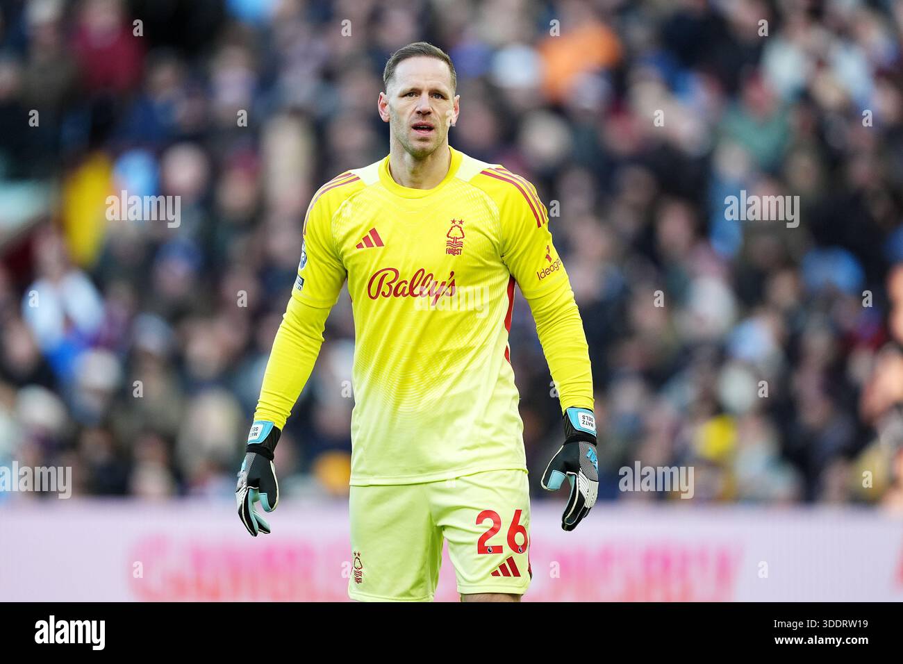 Nottingham Forest goalkeeper Matz Sels during the Premier League match ...