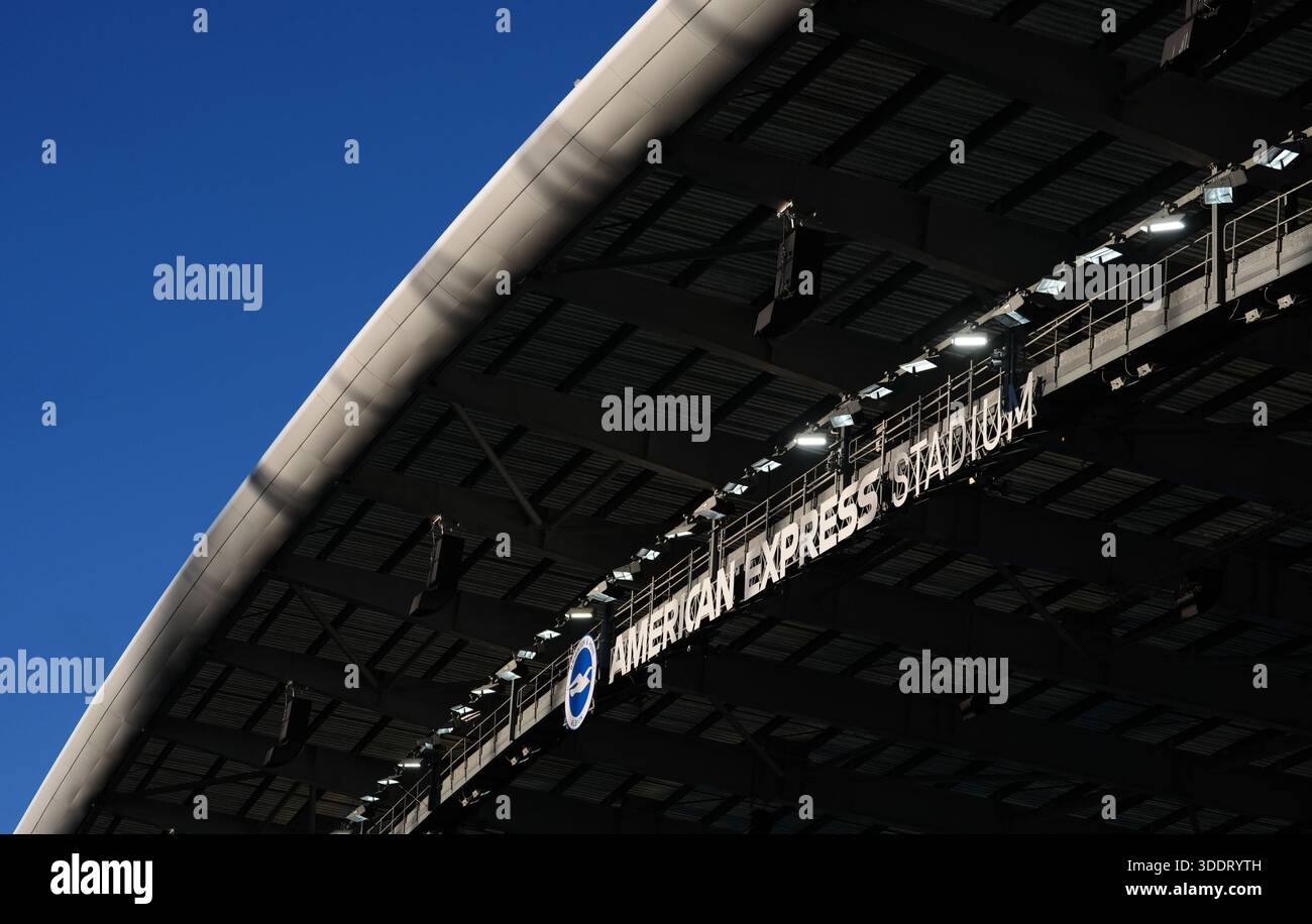 A general view of stadium before the Premier League match at the ...